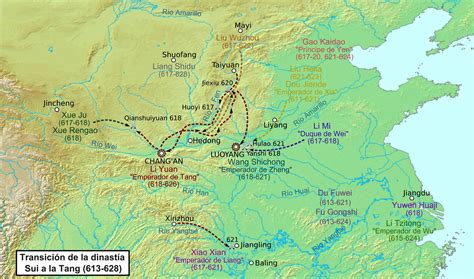 El ascenso de la dinastía Tang