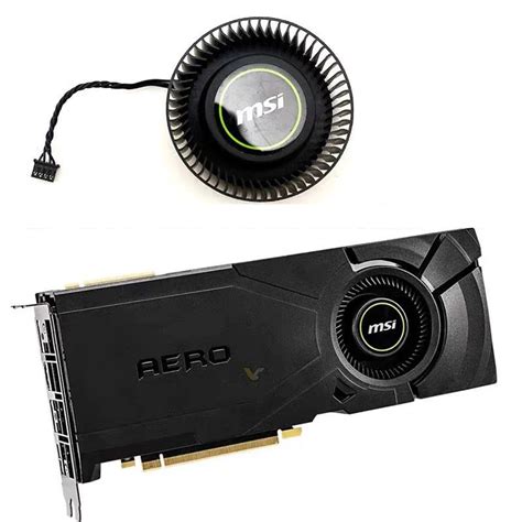 Ventilador gráfico refrigerador de GPU para Msi RTX2070 2080 Super