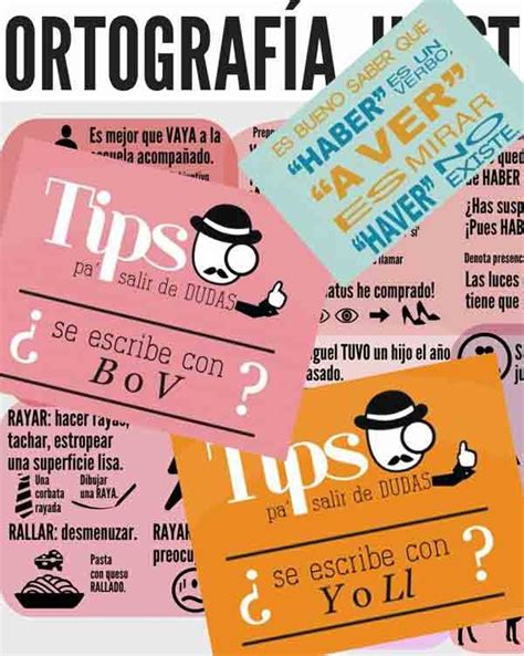 10 sencillas infografías para recordar las principales reglas