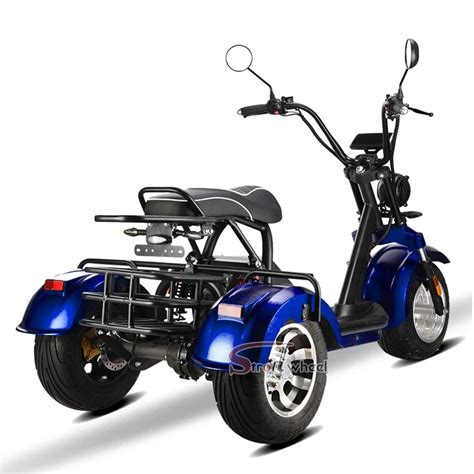 Citycoco Scooter Lectrique 3 Roues 2000W Tricycles Lectriques Moto