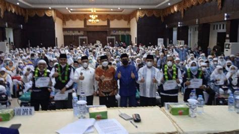 Jemaah Haji Kloter 1 Debarkasi Padang Tiba Di Tanah Air Kepulangan
