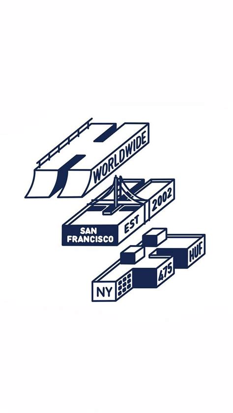 Three Blue And White Signs With The Words World Wide San Francisco New
