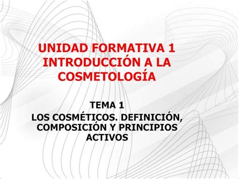 PDF Introduccion a la cosmetología DOKUMEN TIPS