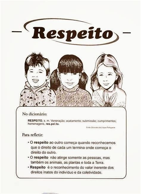 Professora Cheia de Idéias Respeito Trabalhando as diferenças
