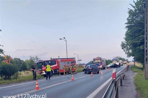 Mikołów Groźny wypadek na DK 44 Droga była zablokowana śląskie ESKA pl