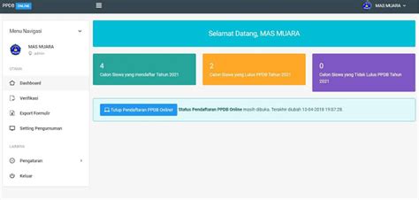 aplikasi ppdb online berbasis web gratis sumber informasi teknologi kamu