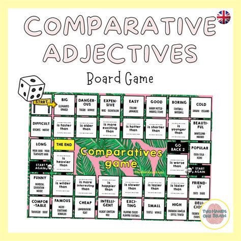 Comparatives Board Game