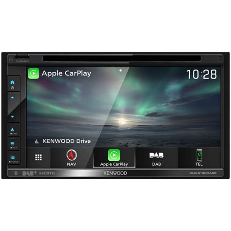 Autoradio KENWOOD DNX5190DABS Android Auto Via USB Car Play Via USB
