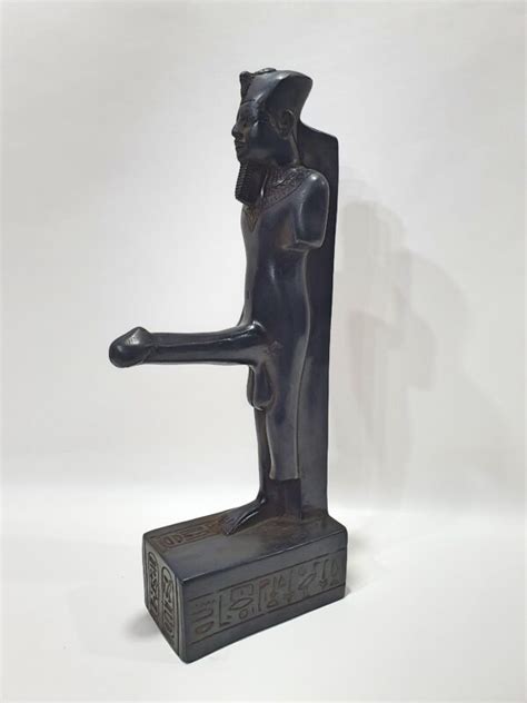 Unique Ancient Egyptian ART God MIN Phallic The God Of Fertility