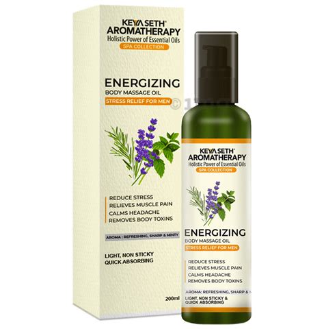 Keya Seth Aromatherapy Energizing Stress Relief Body Massage Oil For Men Buy Bottle Of 2000 Ml