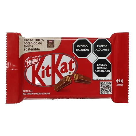Oblea Kitkat Cubierta Con Chocolate Con Leche G Bodega Aurrera