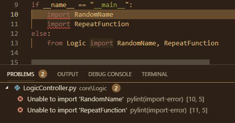Python Unresolved Import Issue Returns Issue 5518 Microsoft Vscode