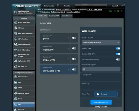 how to configure wireguard vpn server on asus routers gearrice