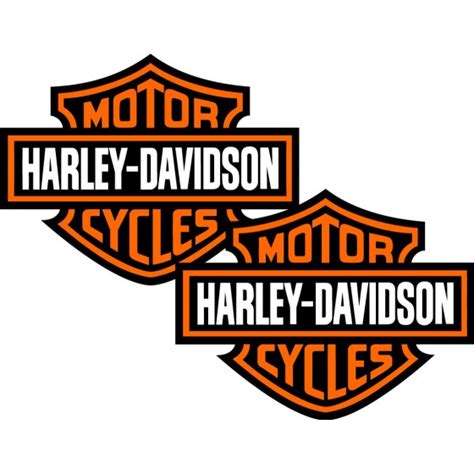 Harley Davidson Logo Stickers Decals 2x DecalsHouse
