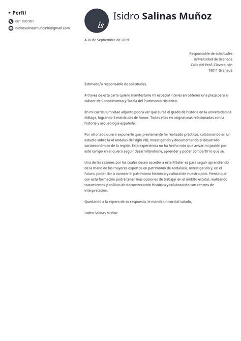 Modelo Carta Motivacion