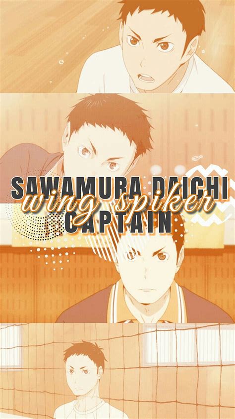 Sawamura Daichi Haikyuu Haikyuu Anime Daichi Sawamura Hd Phone