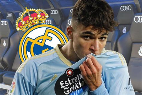 Gabri Veiga ya habla en pasado del Celta y el Real Madrid sueña con su