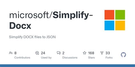 GitHub Microsoft Simplify Docx Simplify DOCX Files To JSON