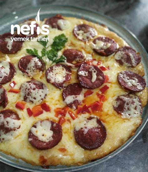 Patates Tabanlı Kahvaltı Pizzası Nefis Yemek Tarifleri