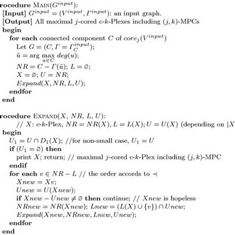 enumeration algorithm for j k mpcs download scientific diagram