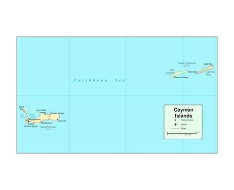 Maps Of Cayman Islands Collection Of Maps Of Cayman Islands North