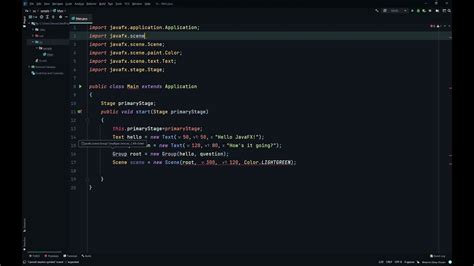 Intro To Javafx Scene Stage Group Text Youtube