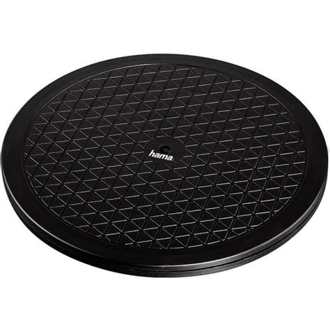 HAMA 00049590 Plateau Tournant Universel 25 5 Cm Noir Cdiscount
