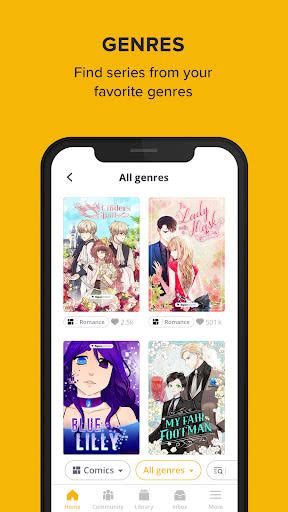 Tapas Comics And Novels Android App