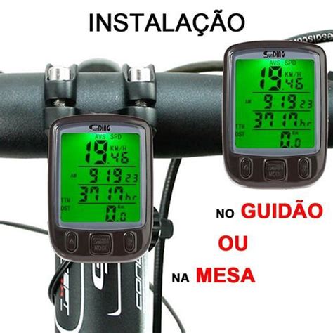 Ciclo Computador Velocímetro para bicicleta bike SD 563A sunding no