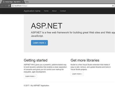 how to host asp mvc 5 and web api on iis for development purposes