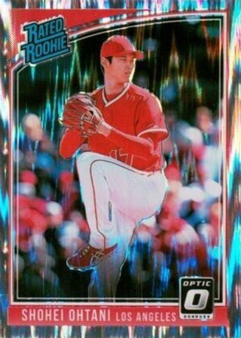 Shohei Ohtani Optic Rated Rookie Variation Shock Price