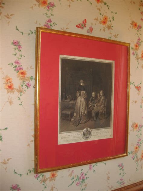 Proantic Instruction Paternelle Gravure Xviii De Jean Georges Wi