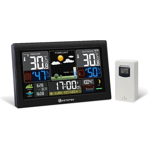 EllTOTEK Station M T O Sans Fil E0160 Therye Hygrom Tre Pr Vision