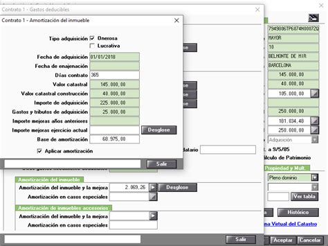 Consentimiento Almacén utilizar ejemplo calculo valor catastral prisión