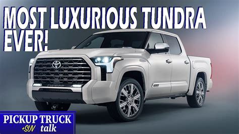 Toyota Tundra Capstone Revealed Things To Love