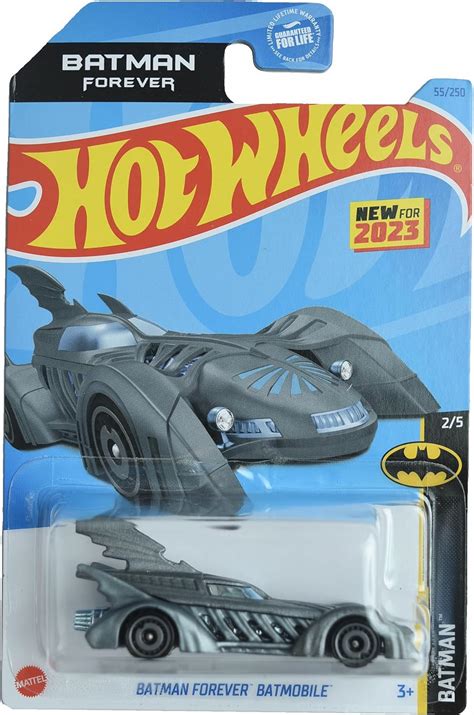Hot Wheels Batman Forever Batmobile Batman 2 5 Gris 55 250 Amazon
