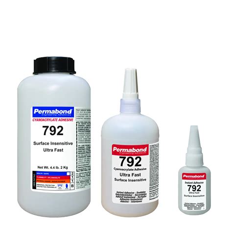 Permabond 792 Adhesivo De Cianoacrilato Para Todo Tipo De Superficies