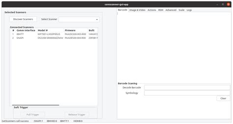 scanner sdk for linux test utilities zebra technologies