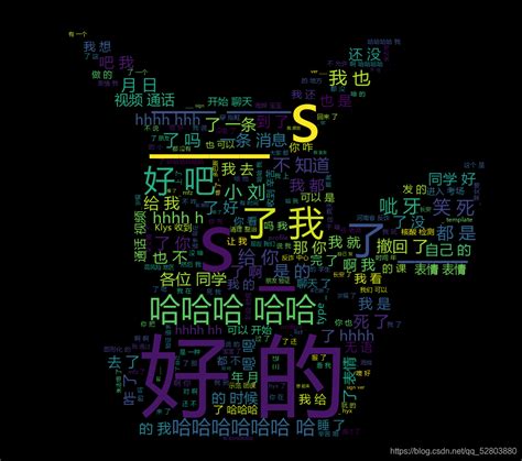 获取微信所有聊天记录数据并通过python制作词云图 python抓取微信群聊天记录 csdn博客