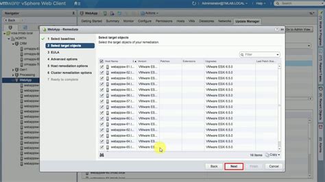 vsphere update manager overview and cluster upgrade vsphere 6 5 upgrade process youtube