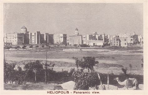 Postcards Heliopolis Cairo Postcard Trust Serie 605 Jos Strengholt