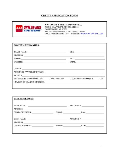 40 plantillas y muestras de formularios de solicitud de crédito gratis