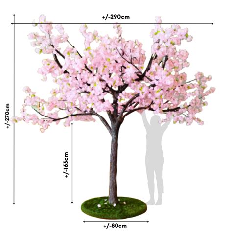 Light Pink Sakura Cherry Blossom Tree Rent Artificial Tree And Plant