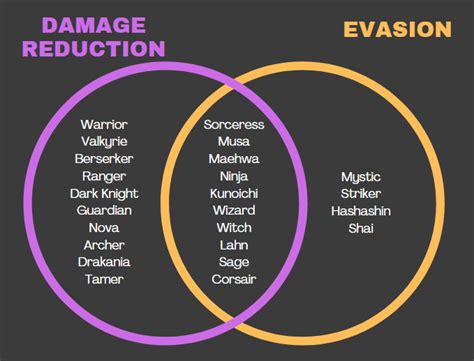 Damage Reduction VS Evasion Black Desert Foundry