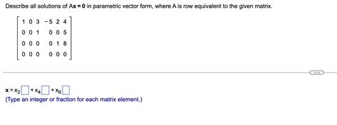 solved write the solution set of the given homogeneous