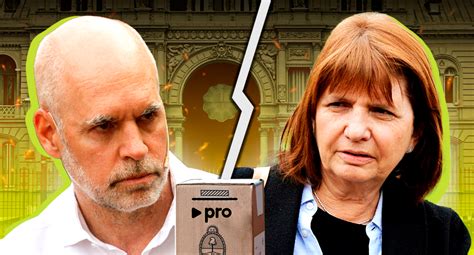 Patricia Bullrich estalló contra Larreta Basta de embarrarla Metete