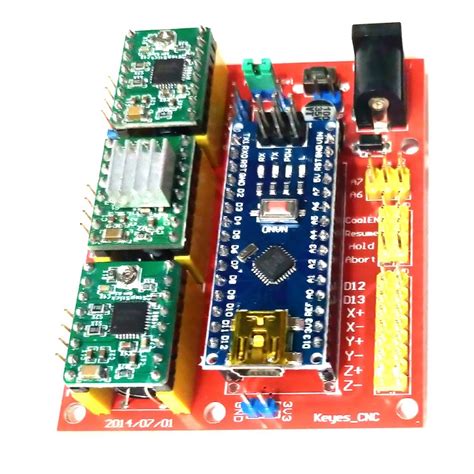 Купить комплект arduino nano cnc shield v4 в магазине cnc