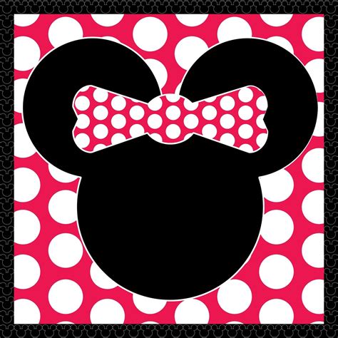 Minnie Mouse Invitation Printable Template