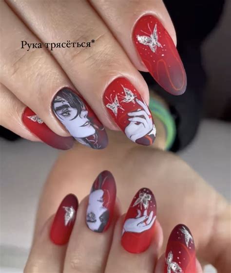 Love Nails Pretty Nails Kawaii Nail Art Art Deco Nails Asian Nails