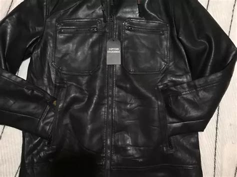 Busca Campera De Cuero Negra De Hombre Zara A La Venta En Argentina